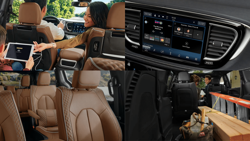 Inside the Chrysler Pacifica Minivan Interior - Top Car Rating