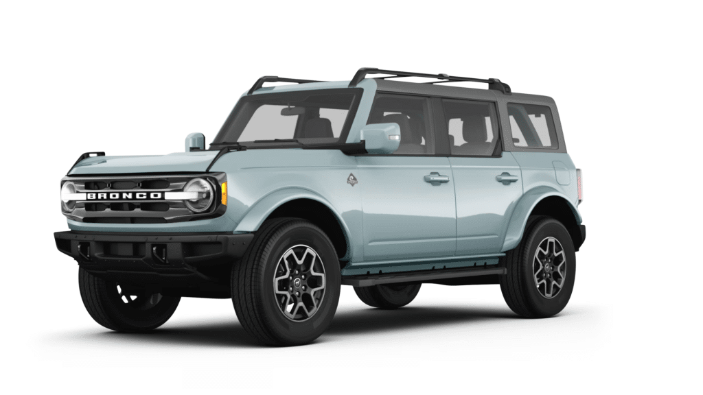 Ford Bronco Heritage Edition in Baby Blue - Top Car Rating