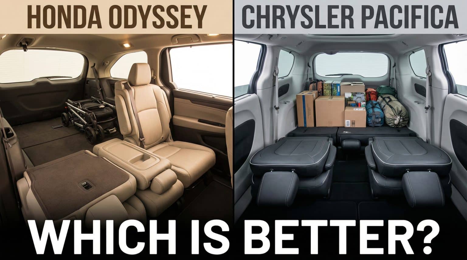 Inside the Chrysler Pacifica Minivan Interior - Top Car Rating